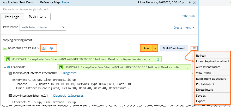 Copy an Existing Intent