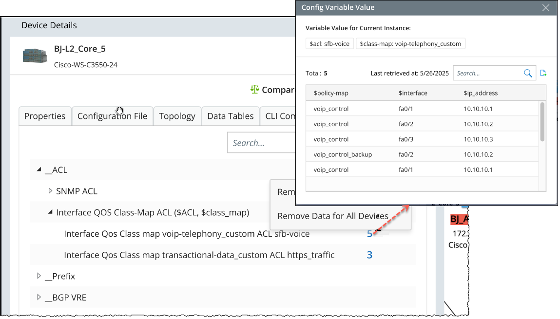 Device Config Parameters