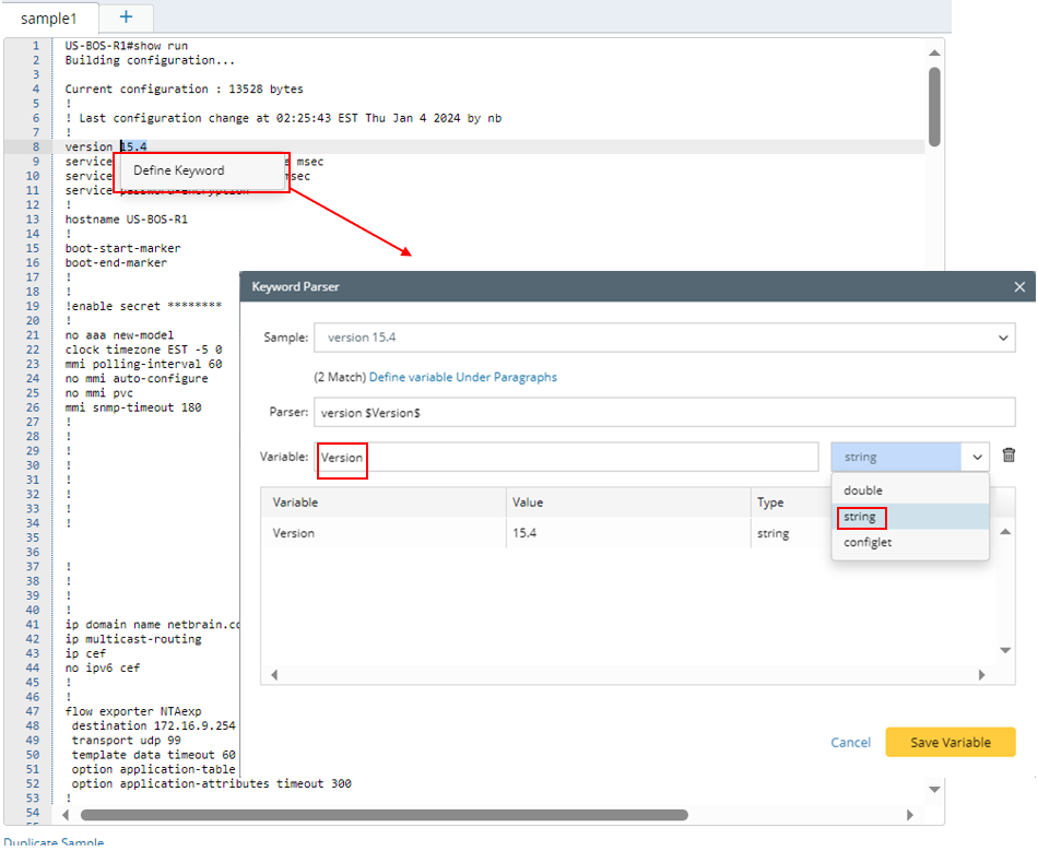 Create a Configuration Parser