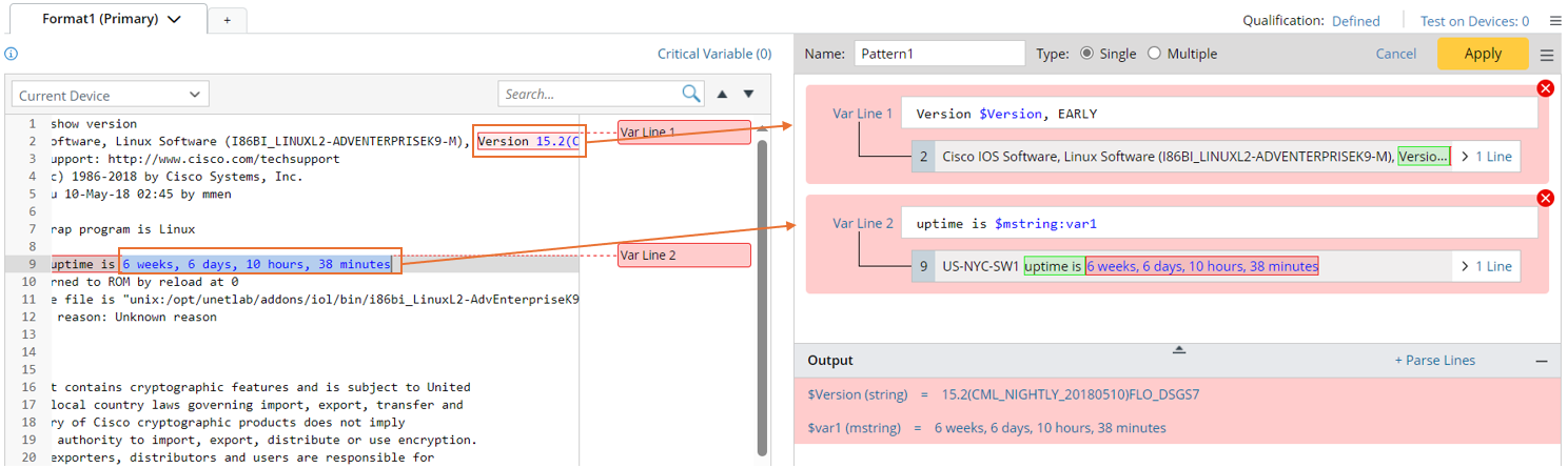 Define a Single-variable Parser
