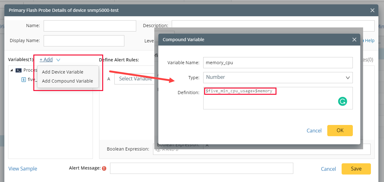 Defining Flash Probe