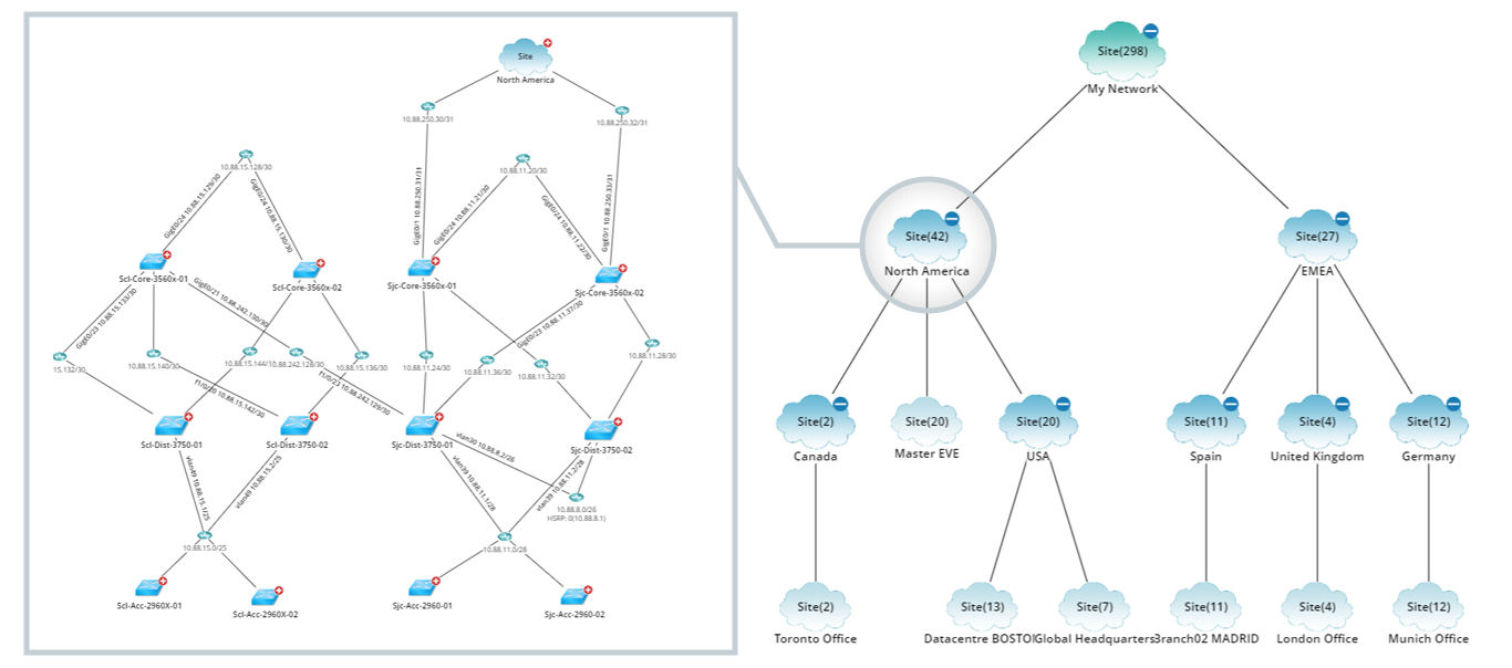 Network Mapping Software | Dynamic Map Tools | NetBrain